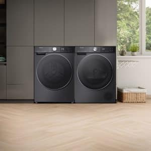 Hisense WF5S1245BB | 5S Series 12kg Premium Black Front Loader | Hisense SA