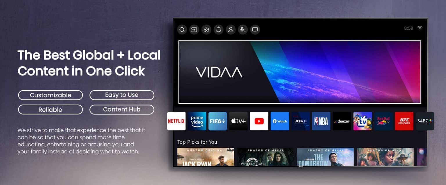 Hisense Vidaa Smart OS | Hisense SA